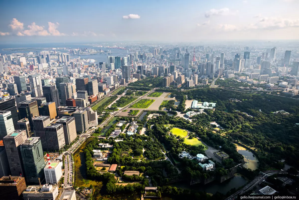 Tokyo from height: how the capital of Japan is arranged 10041_11