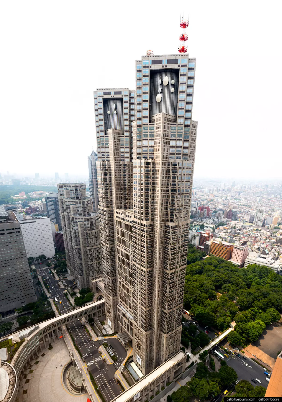 Tokyo City Hall (Tokyo Metropolitan Main Building Number)