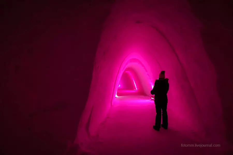 Besøger snedronningen eller hvordan man kommer ind i isen sauna