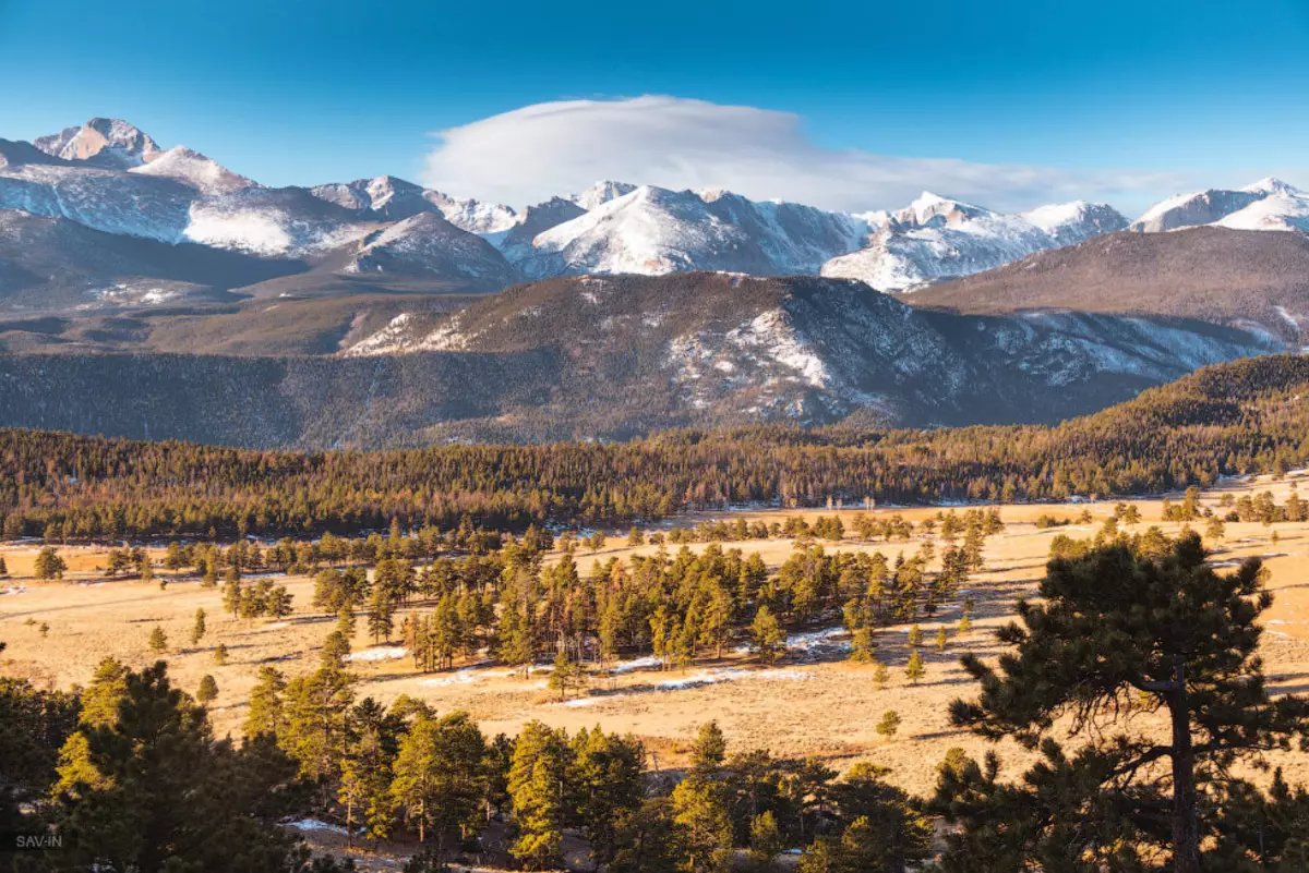 Colorado. Taman Nasional Rocky Mountain