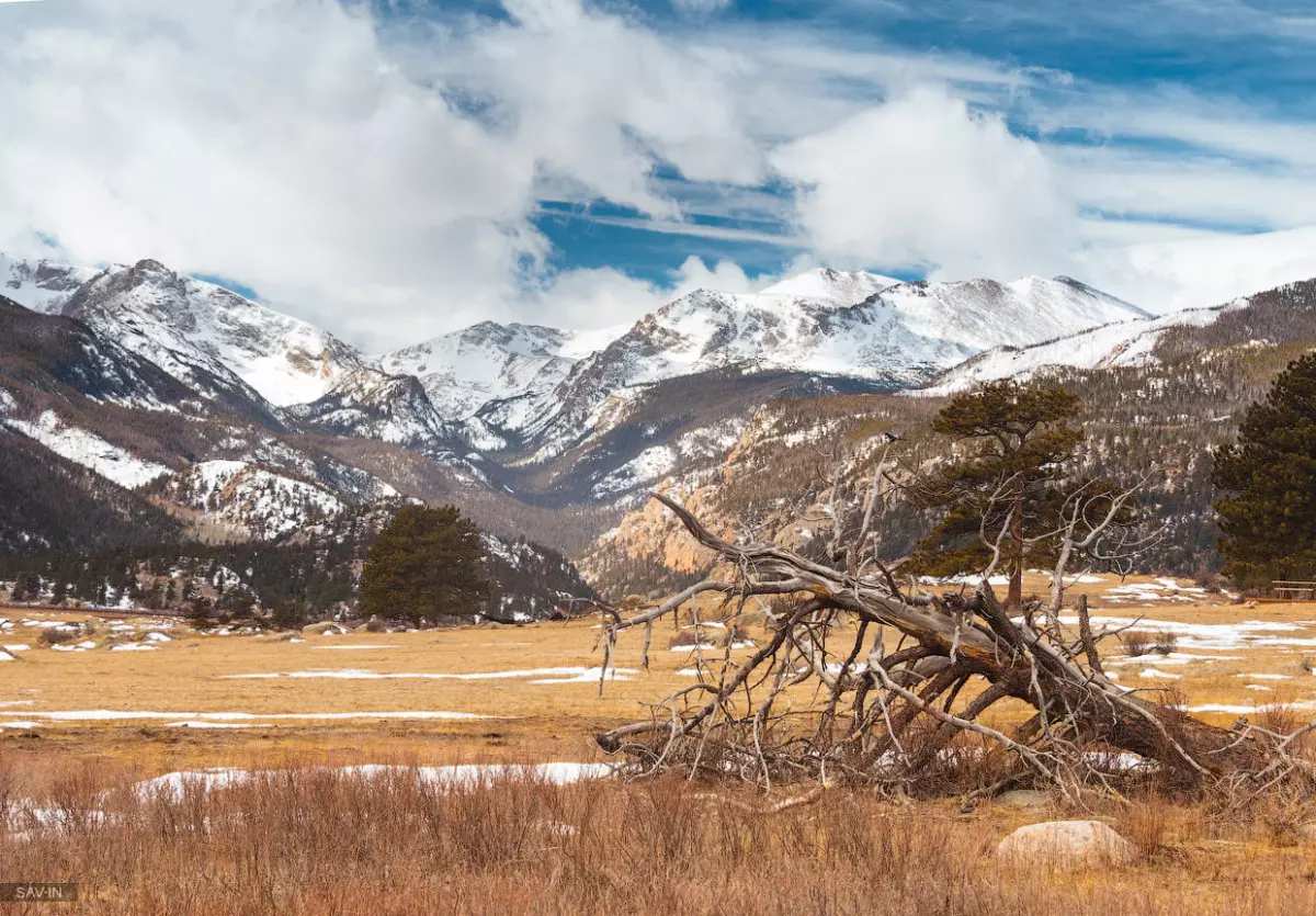 Colorado. Taman Nasional Rocky Mountain