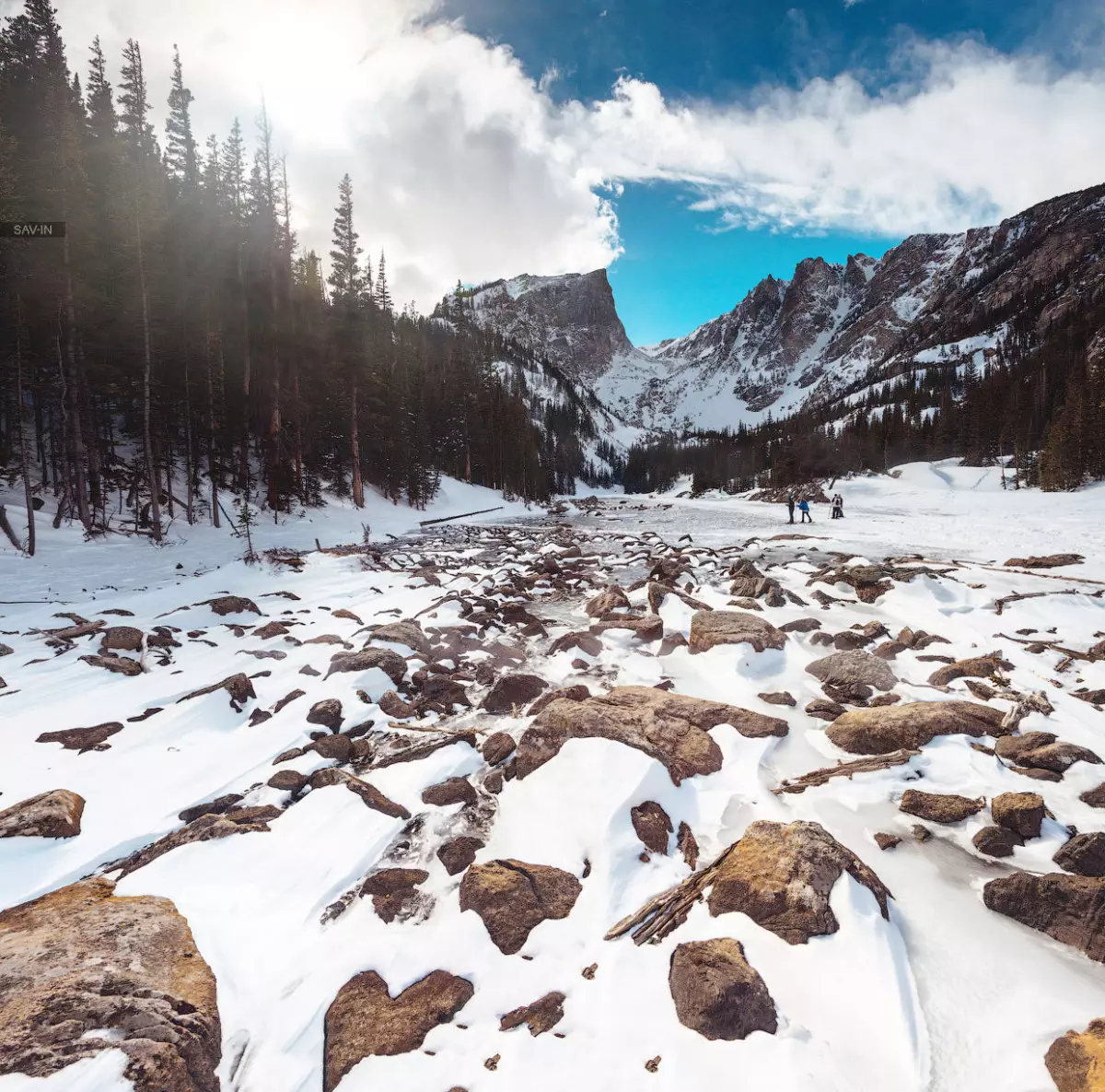 Colorado. Taman Nasional Rocky Mountain