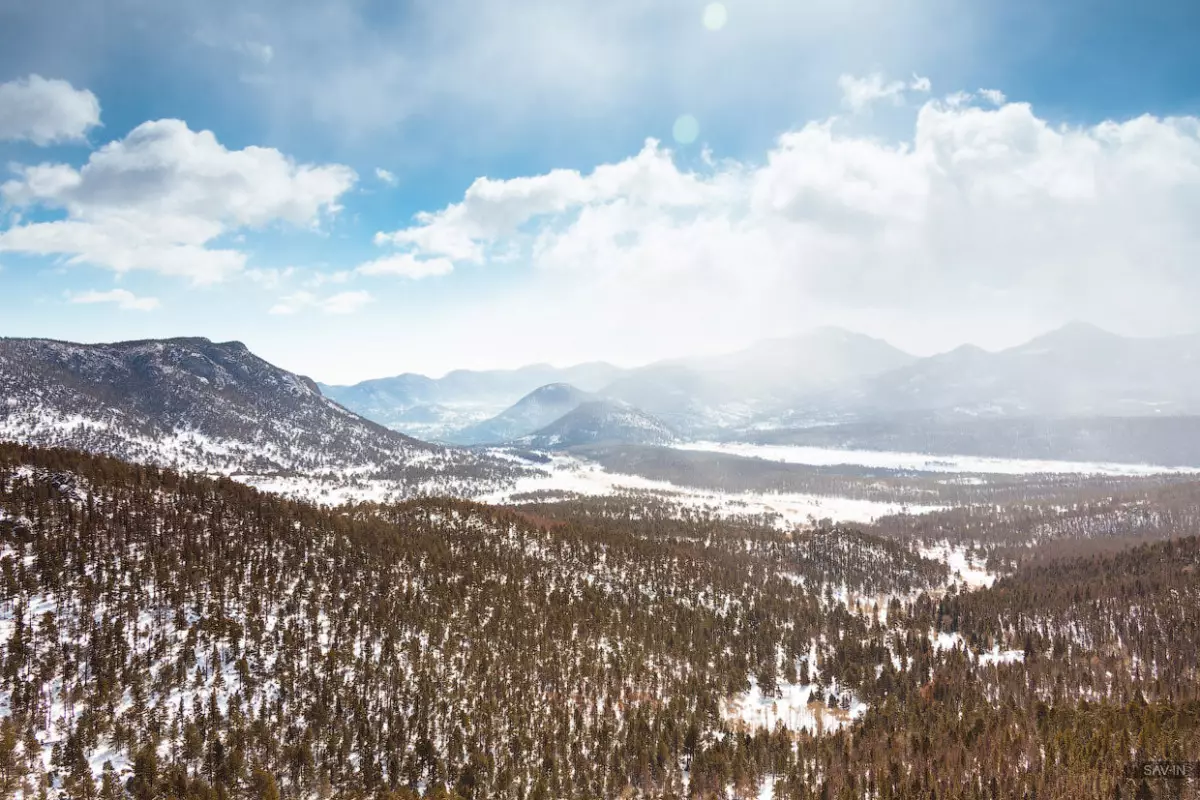 Colorado. Taman Nasional Rocky Mountain