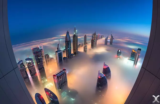 Köstliche Ansichten von Dubai