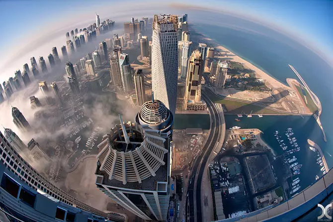 Delicious views of Dubai