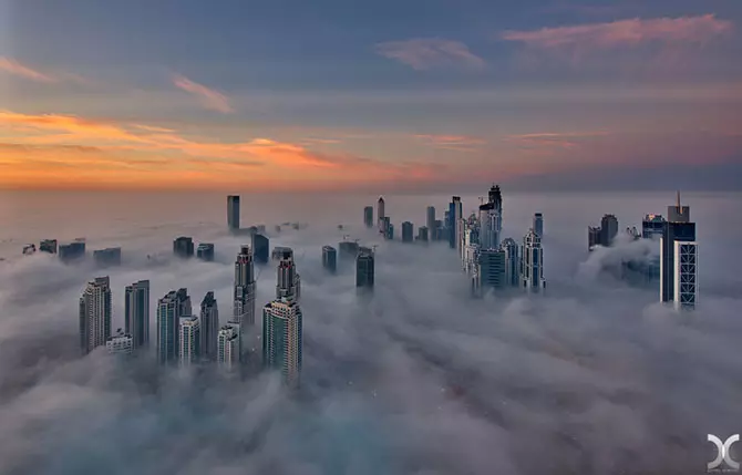 Köstliche Ansichten von Dubai