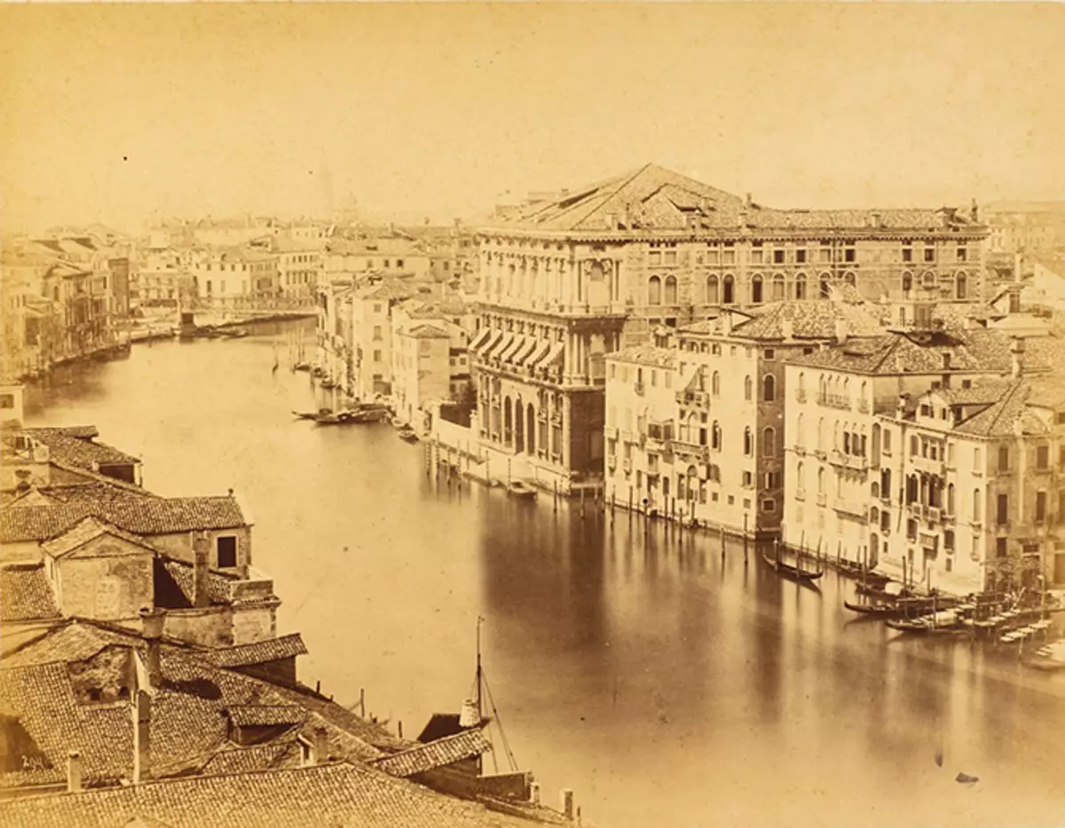 Venetië van 1860-1870s Carlo Naia en Carlo Ponti