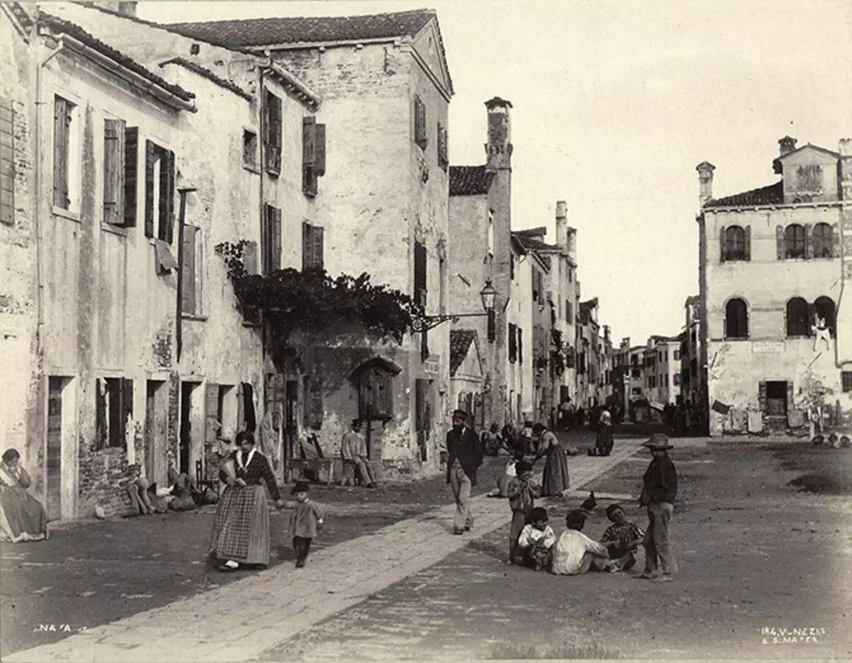 Venice 1860-1870-an carlo Naia lan Carlo Ponti