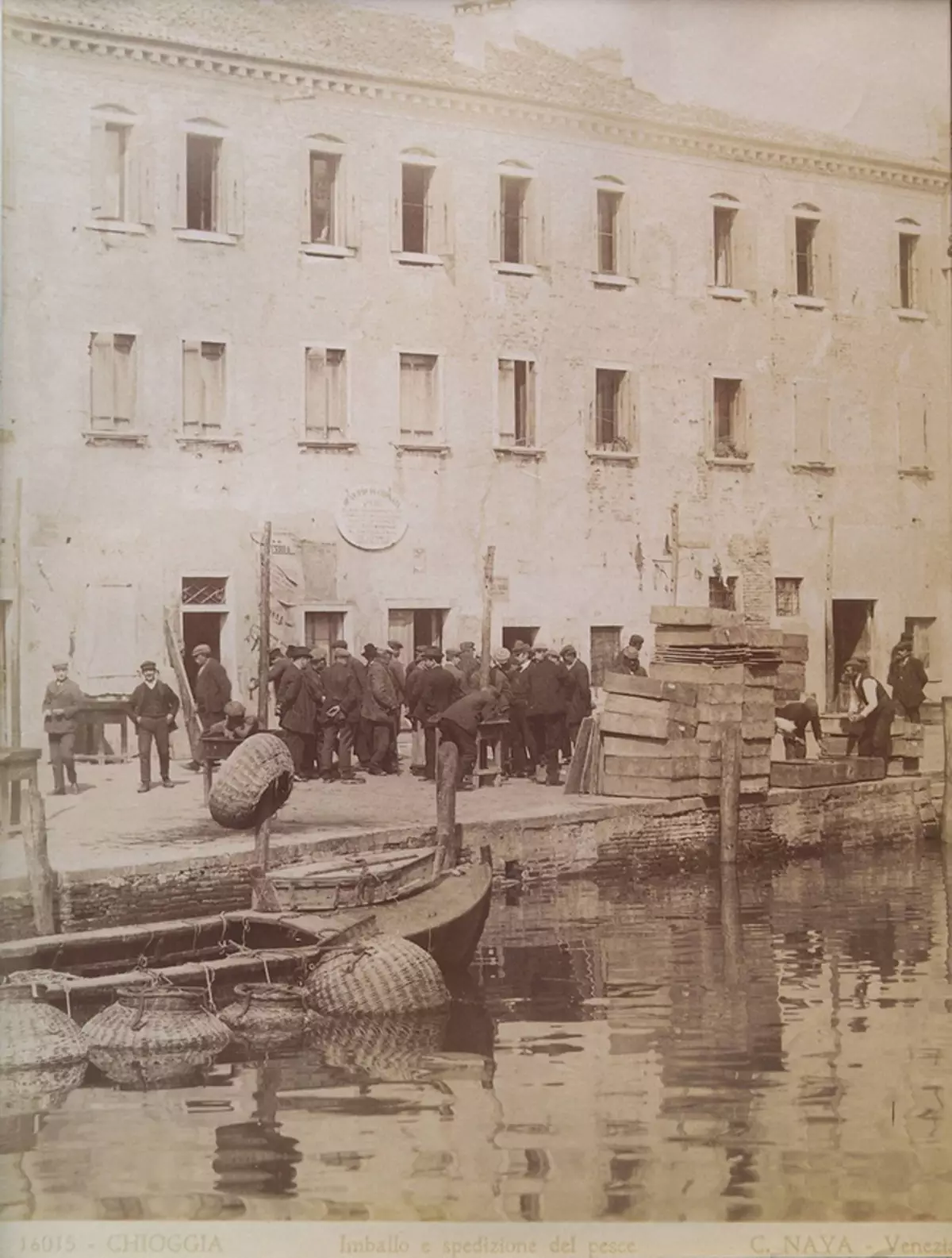 Venetië van 1860-1870s Carlo Naia en Carlo Ponti