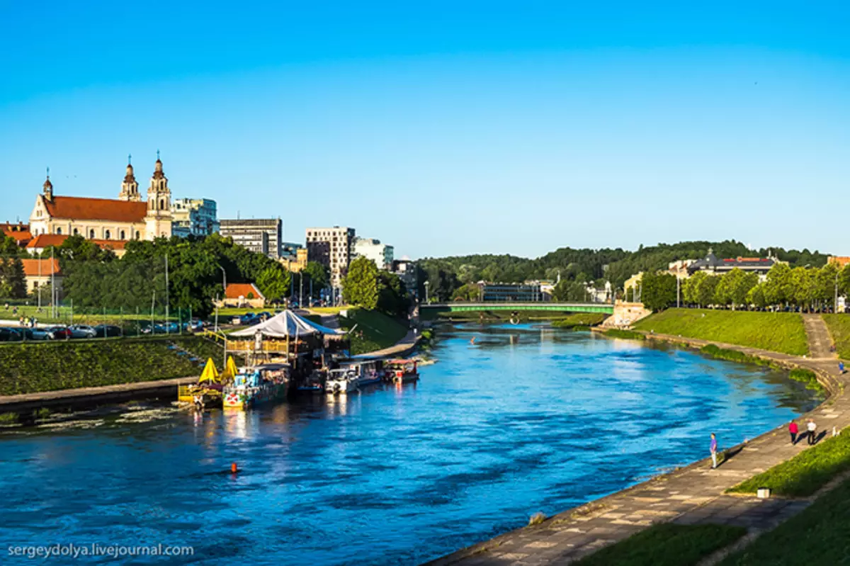 Prechádzka Sunny Vilnius