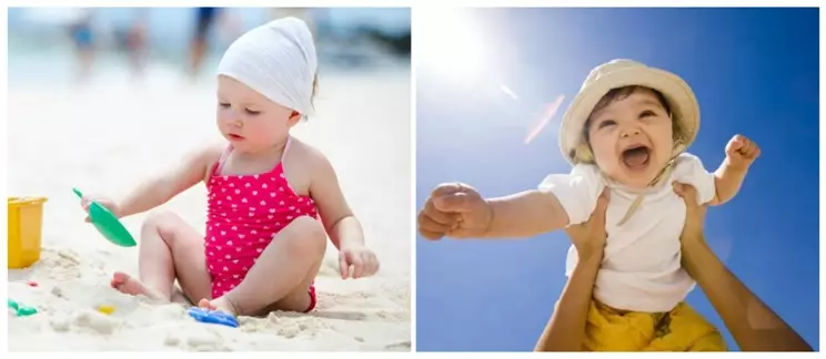 Cómo un día festivo de playa afecta el cuerpo de los niños. 10740_2