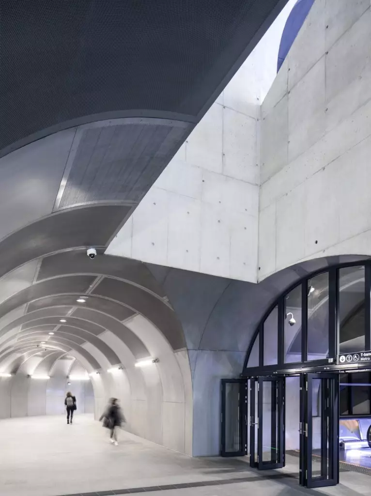 Ongewone ontwerp metro stasie in Oslo 10787_13