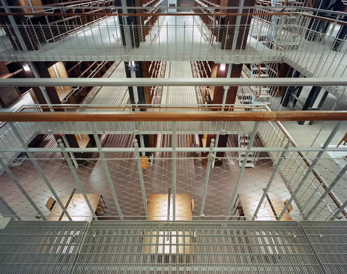 Interieur vun der franséischer nationaler Bibliothéik zu Paräis