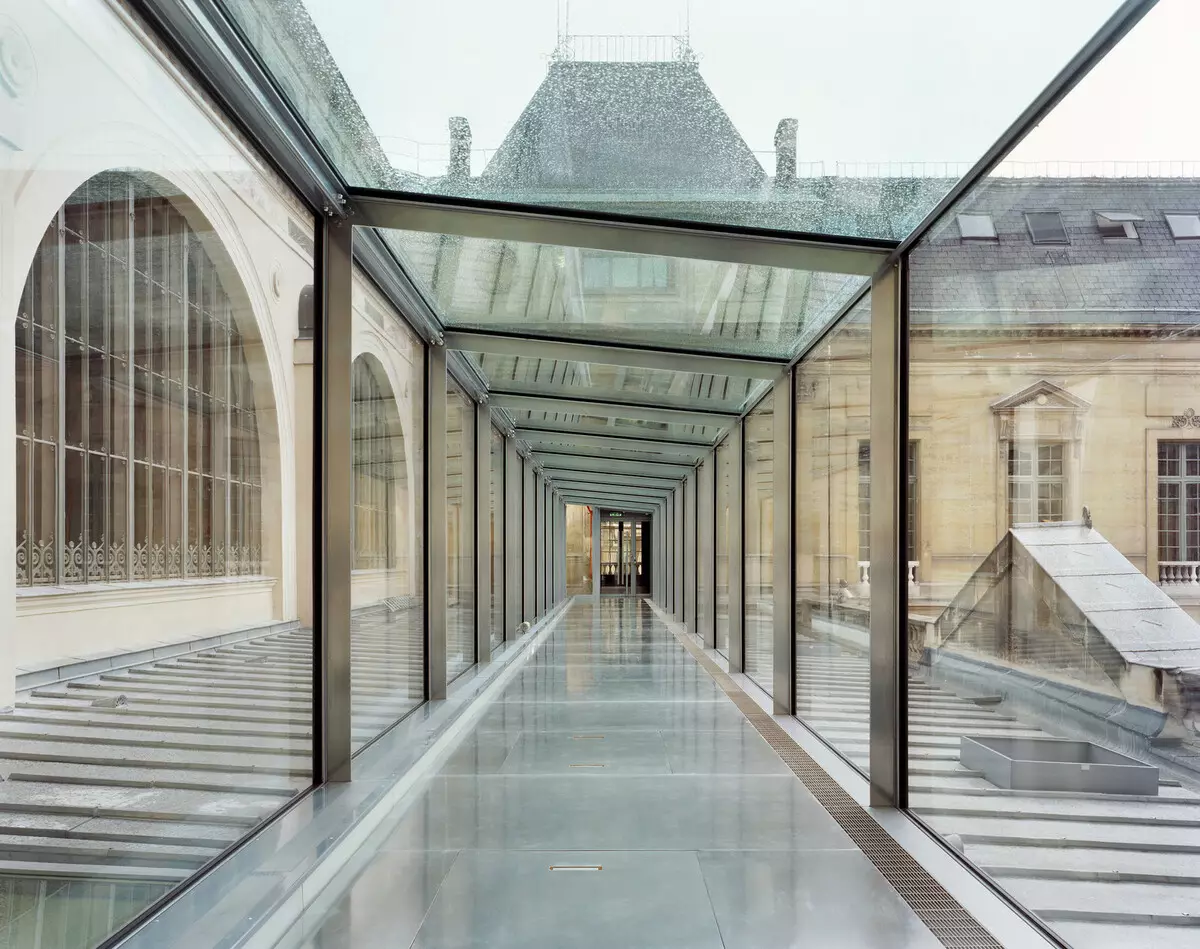 Interieur vun der franséischer nationaler Bibliothéik zu Paräis