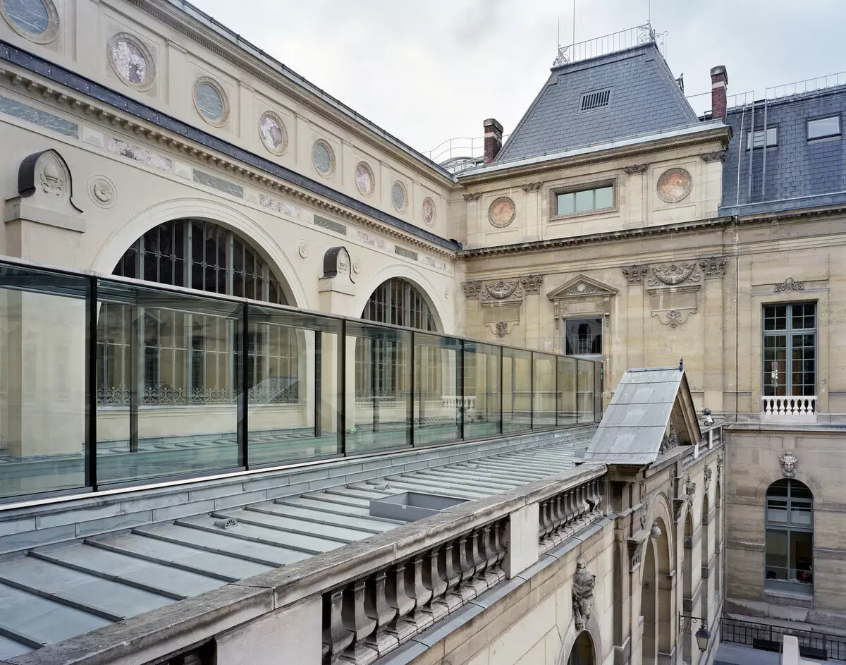 Interieur vun der franséischer nationaler Bibliothéik zu Paräis