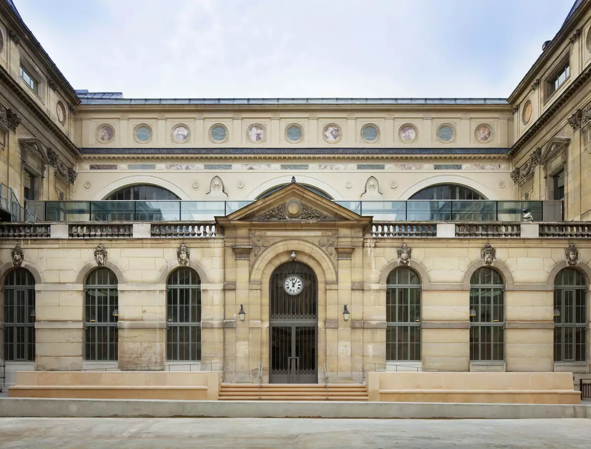 Interieur vun der franséischer nationaler Bibliothéik zu Paräis