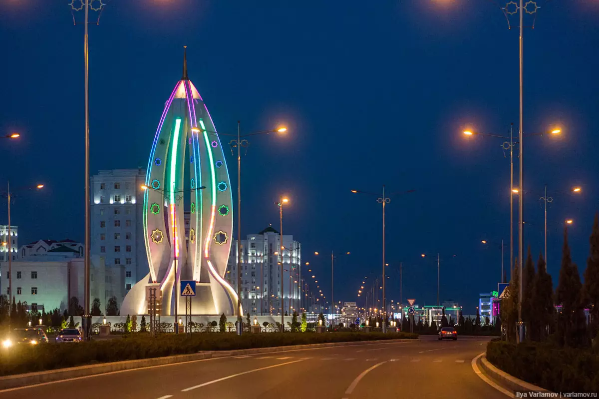 Arkitekturo Ashgabat, Turkmenio