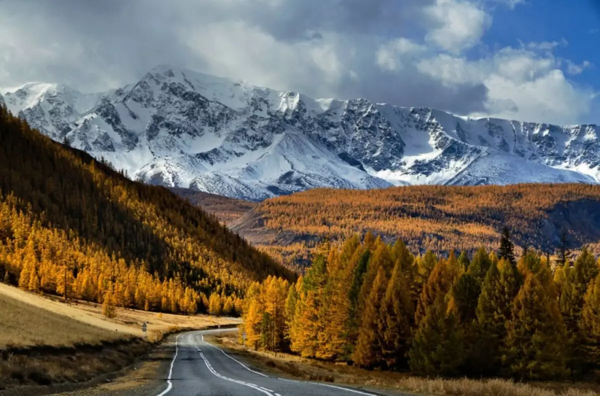 Em quais estradas da Rússia podem desfrutar de belas paisagens 10910_16