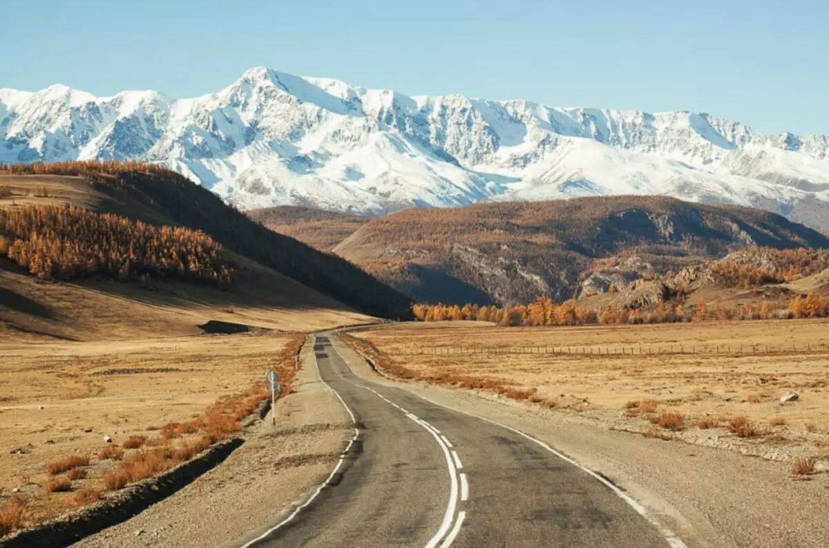 Em quais estradas da Rússia podem desfrutar de belas paisagens 10910_4