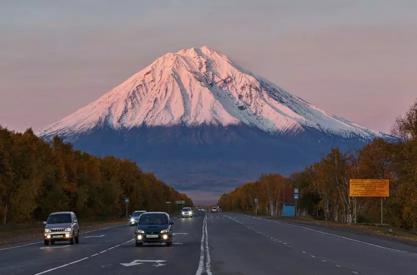 Em quais estradas da Rússia podem desfrutar de belas paisagens 10910_5