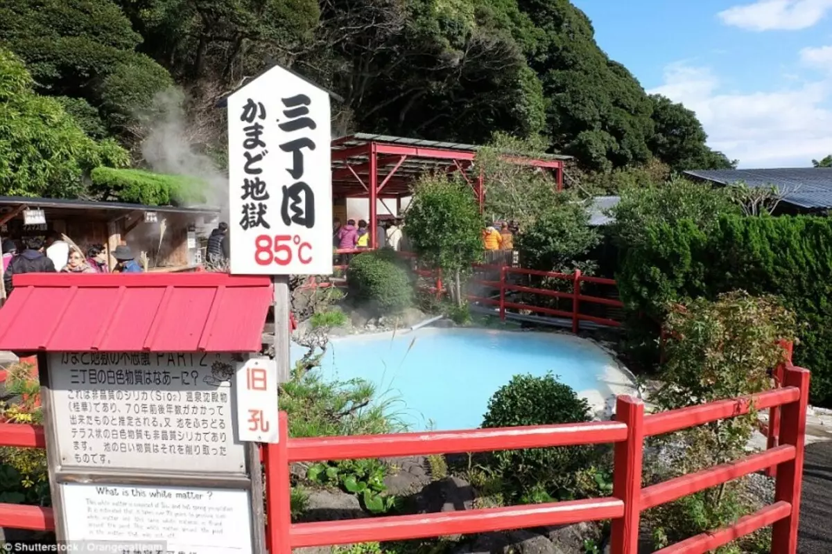 Takulandilani ku gehena: mzinda waku Japan wa Bepu, womwe umayima pa volcano 10999_8