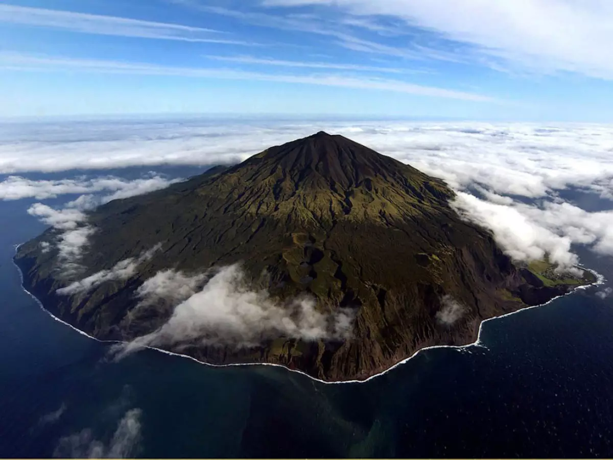 Tristan Da Cunya Island, Tekun Atlantika