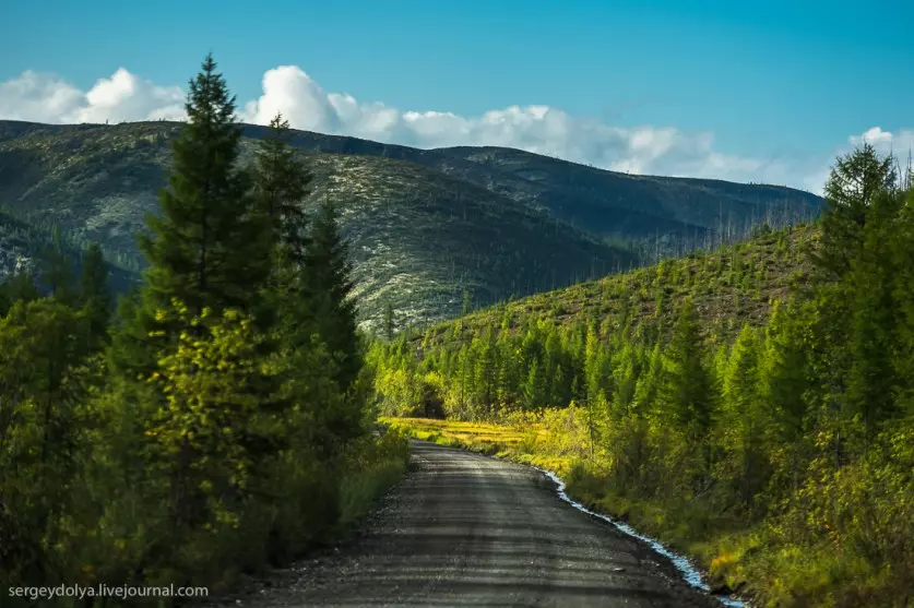 Kolyma, landslag ótrúlegrar fegurðar 11204_19