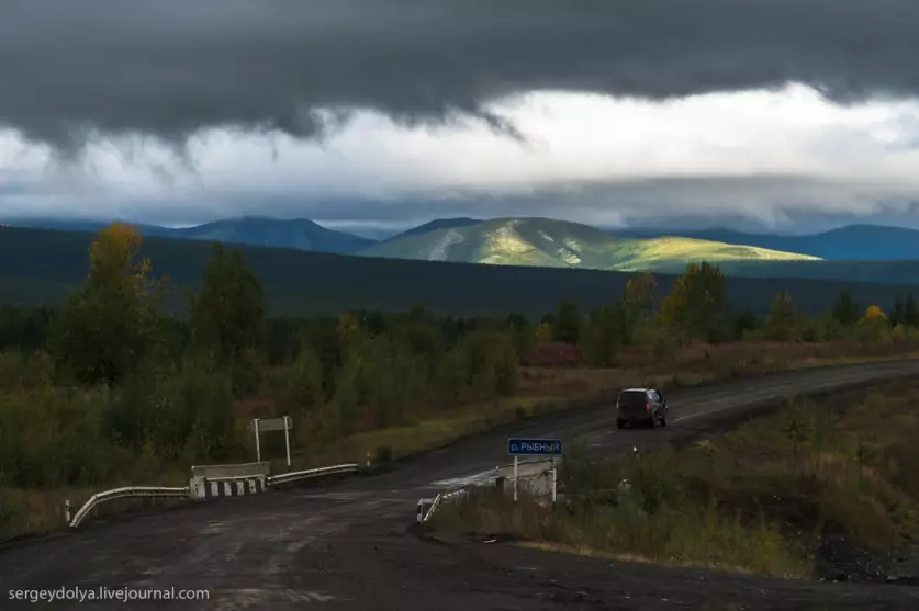 Kolyma, lanskap keindahan luar biasa 11204_7