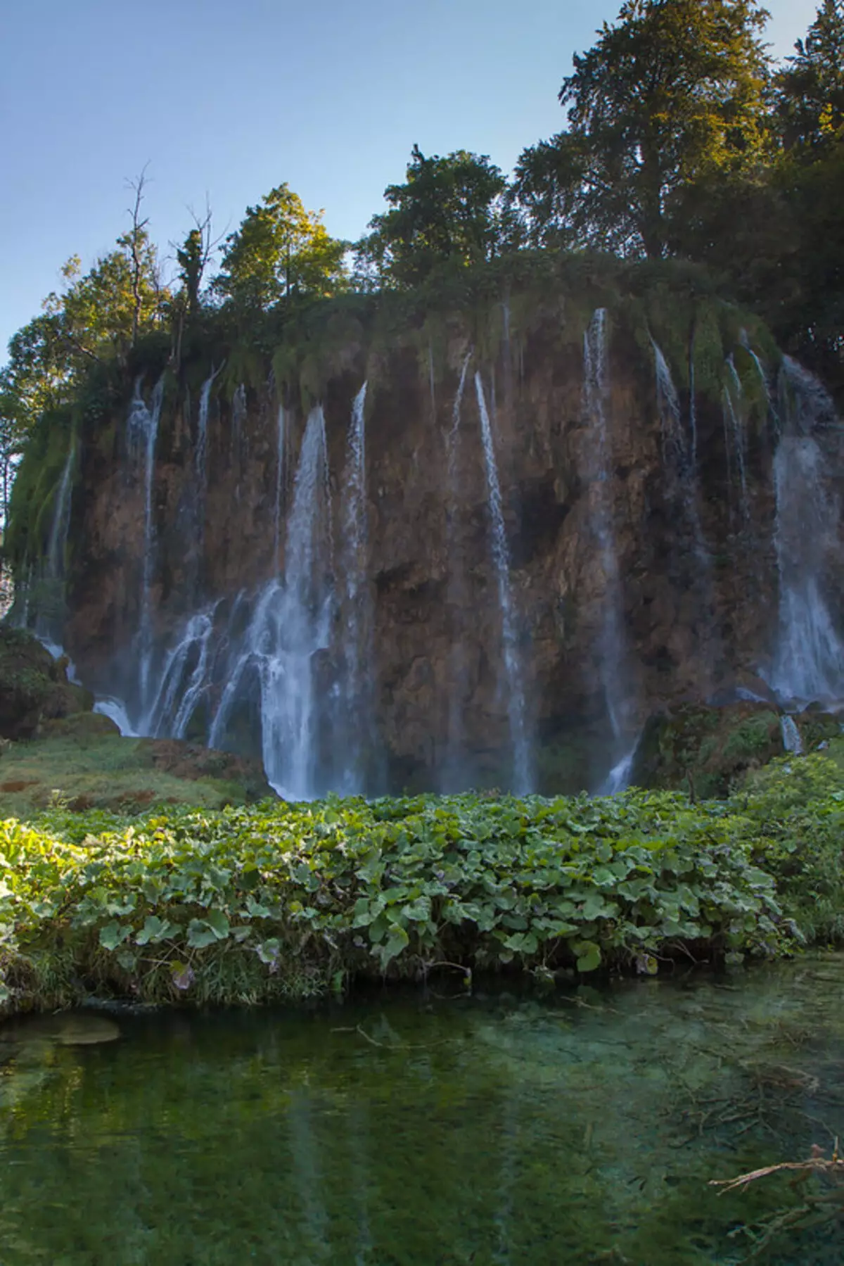 Croatia, awọn adagun oromi