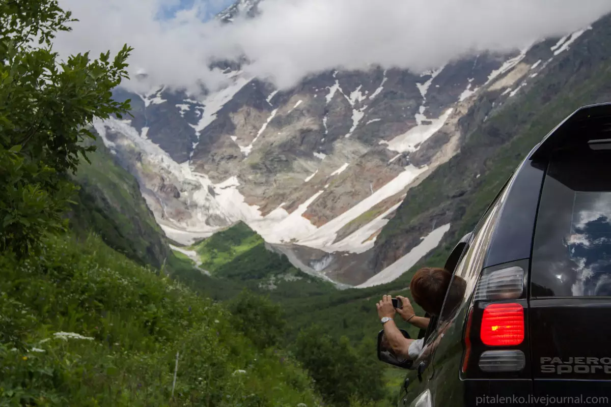 De Svaneti ni veturis en Kutaisi per montara vojo