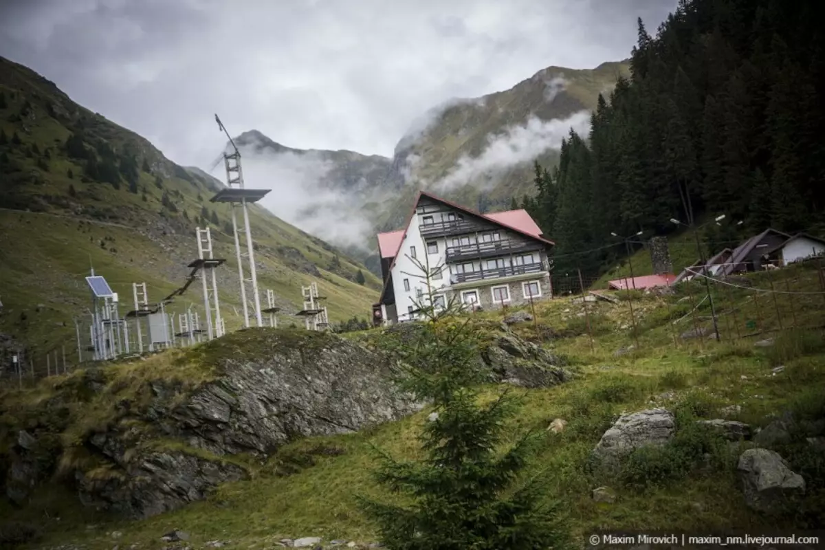 נסיעה מעל הכביש ההר transfagaras 11377_20