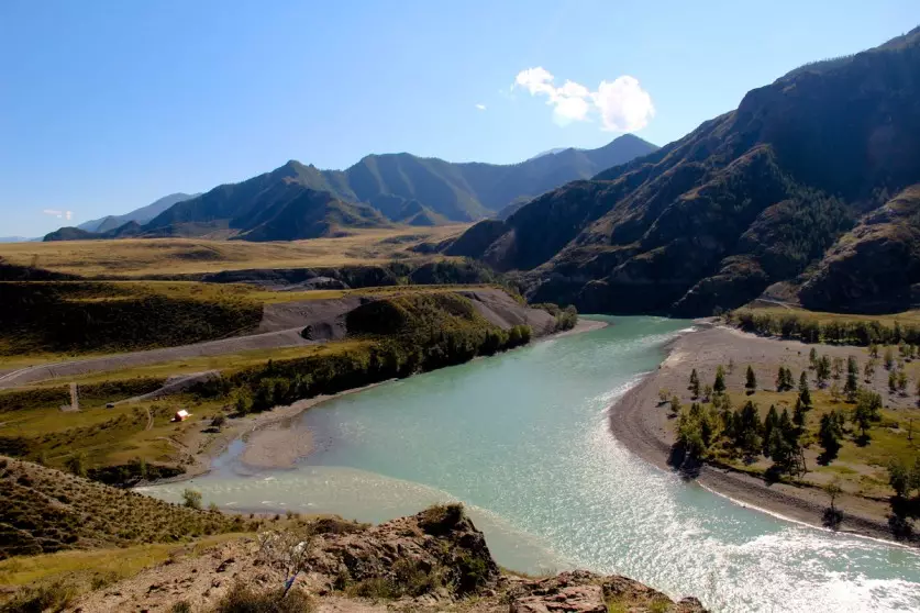 Kamangha-manghang mga landscape ng Altai. 11413_9