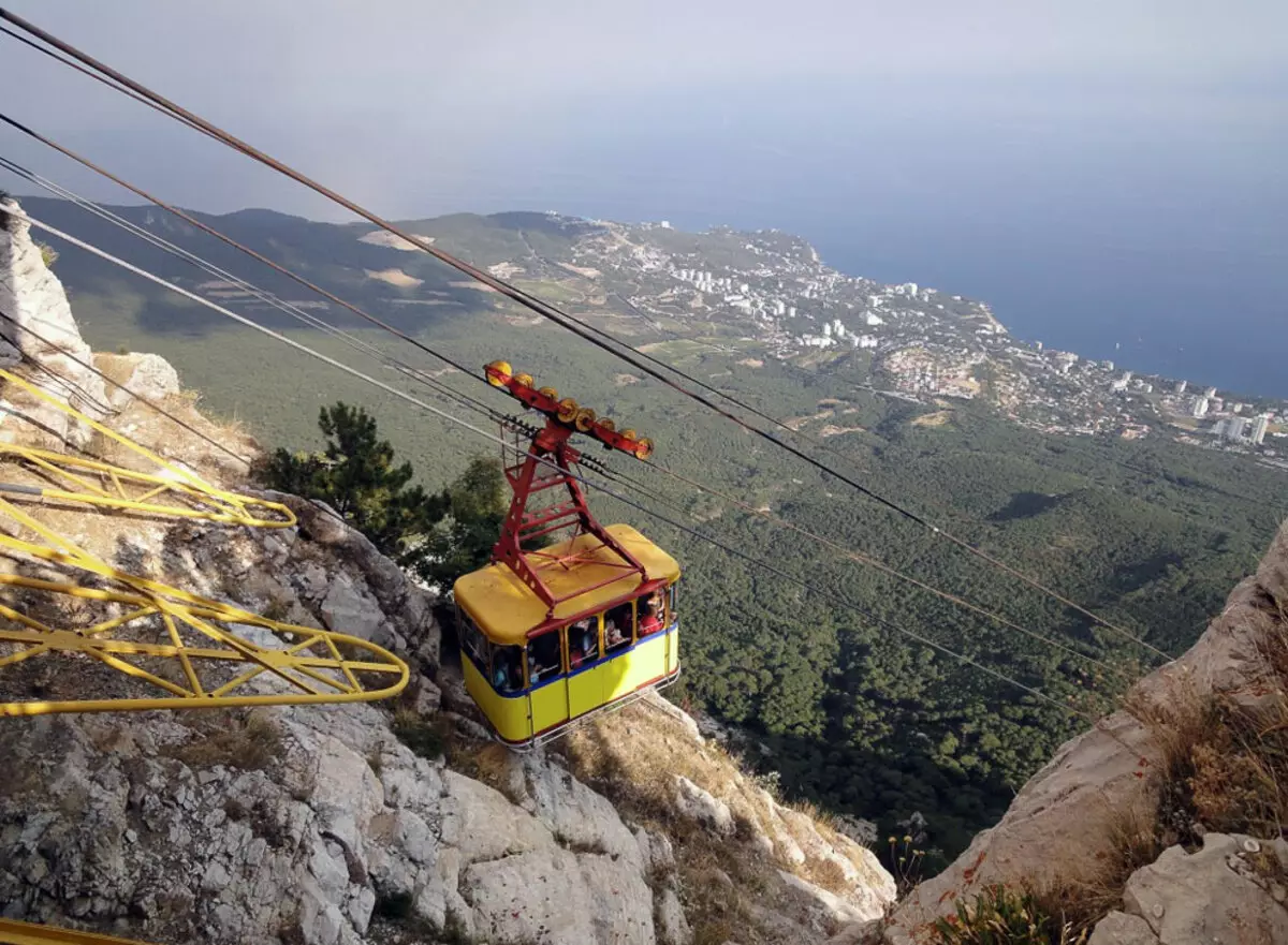 Mishor's Cable Car - Ai-Petri (Crimea)