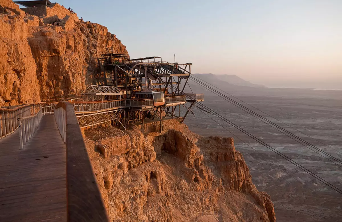 Masada cable car (Israel)