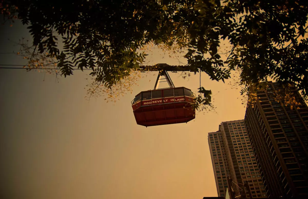 Cable car Manhattan - Roosevelt Island.