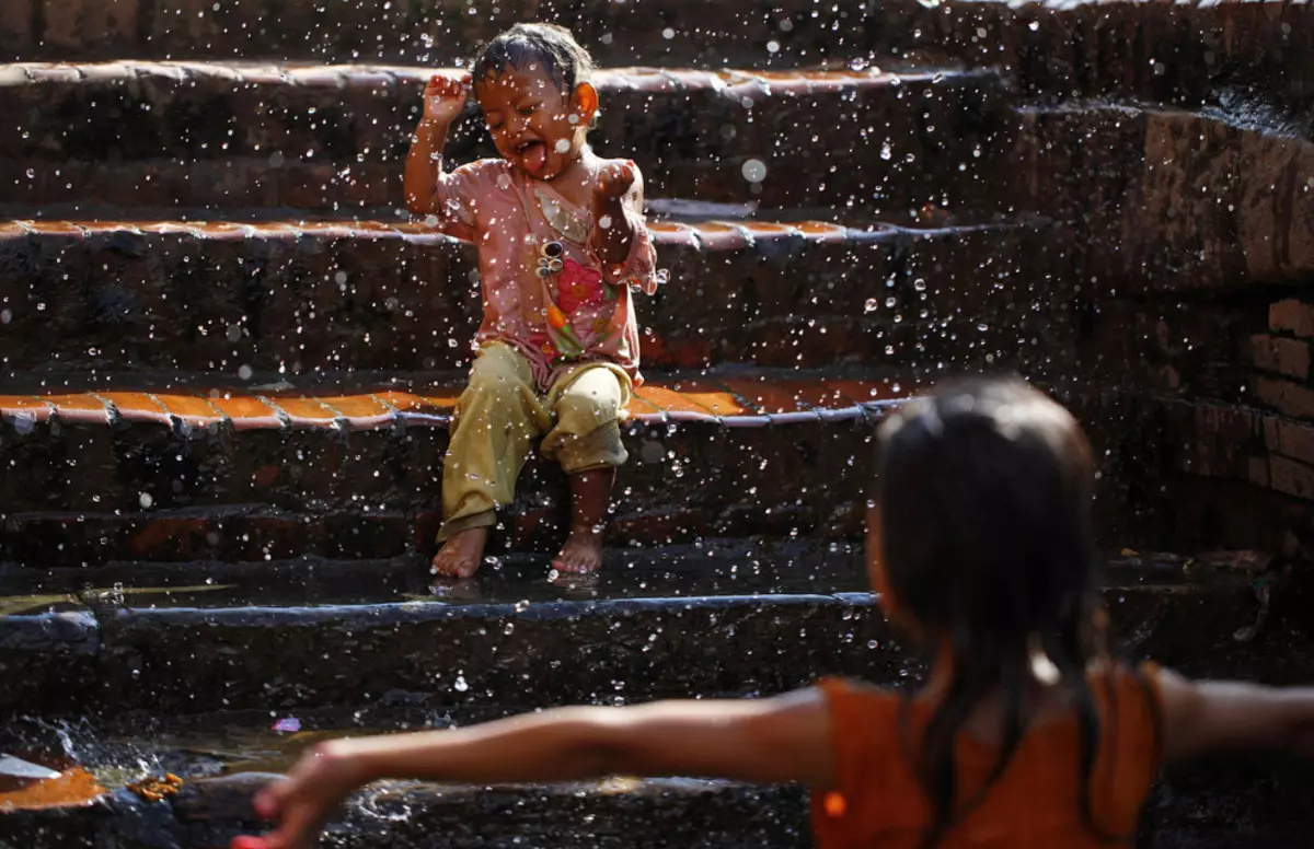 De timpel yn Kathmandu, Nepal