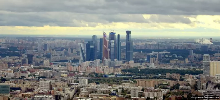 Ostankino Tower'dan Moskova, Kremlin'in etrafında dolaşıyor 11814_18