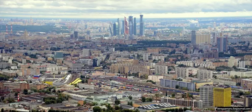 Ostankino Tower'dan Moskova, Kremlin'in etrafında dolaşıyor 11814_19