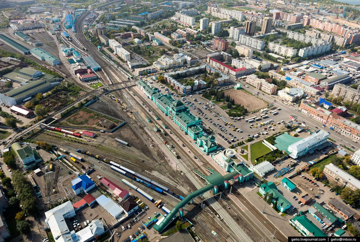 Омск-пътническа жп гара