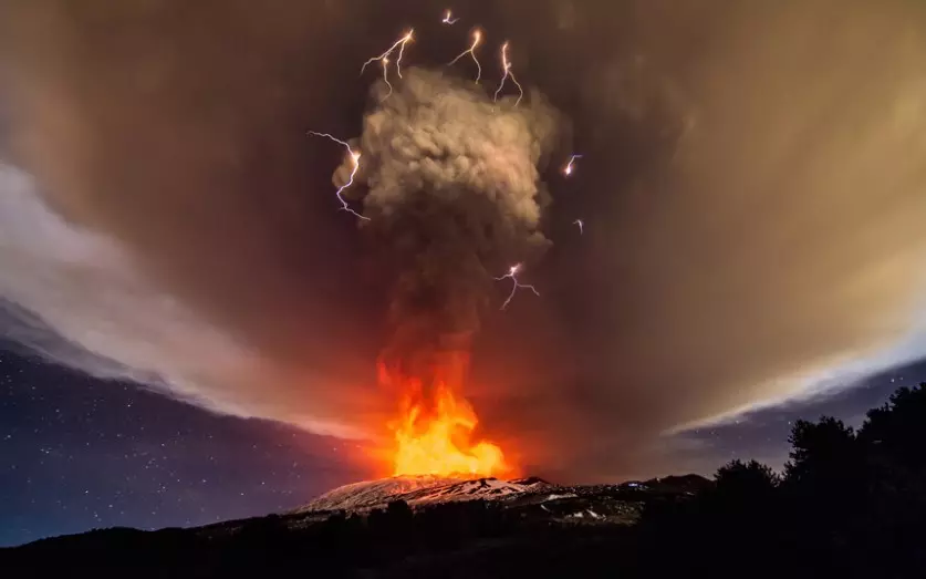 シチリアの火山噴火 12368_1