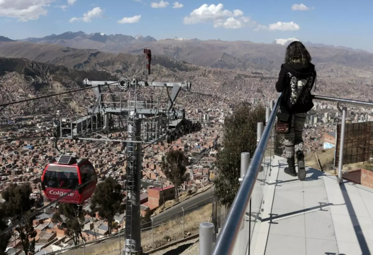 Cableway badala ya usafiri wa kawaida wa mijini. 12450_10