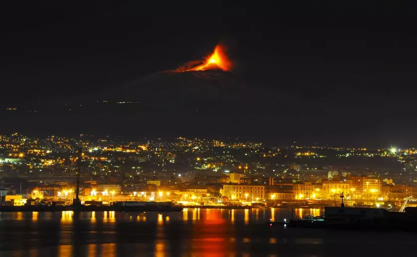 Laporan tentang perjalanan ke Volcano etna 12688_1