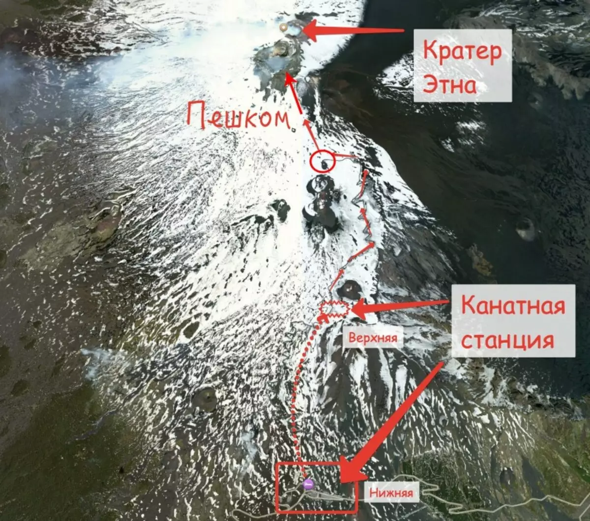 Laporan tentang perjalanan ke Volcano etna 12688_20