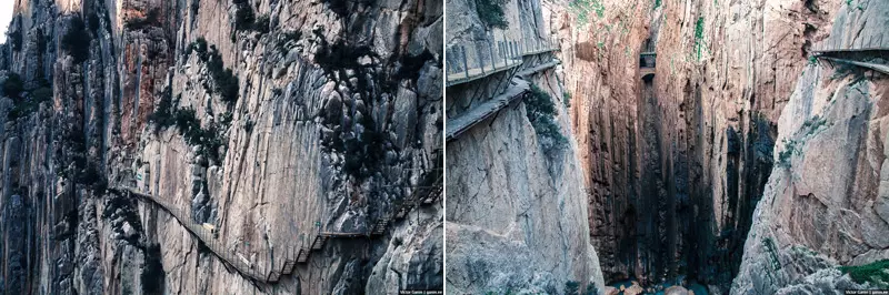 Queres perseguir os teus nervios? Caminito del Rey. 12712_1