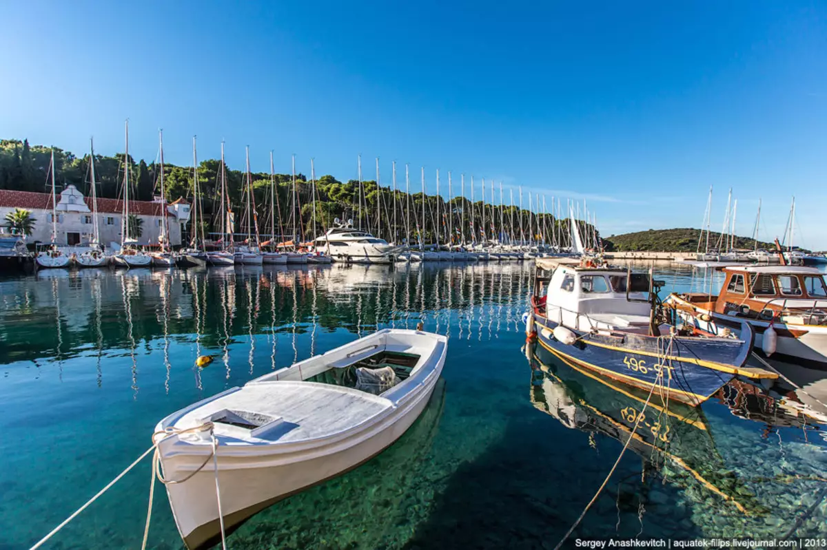 Yacht-Marina in Kroatien