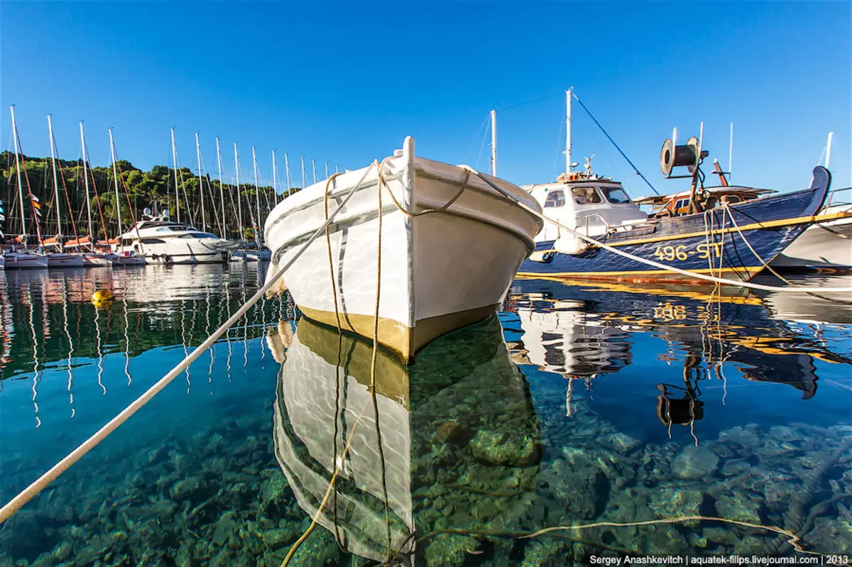 Yacht marina di kroatya de