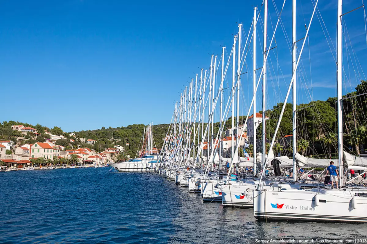 Yacht-Marina in Kroatien