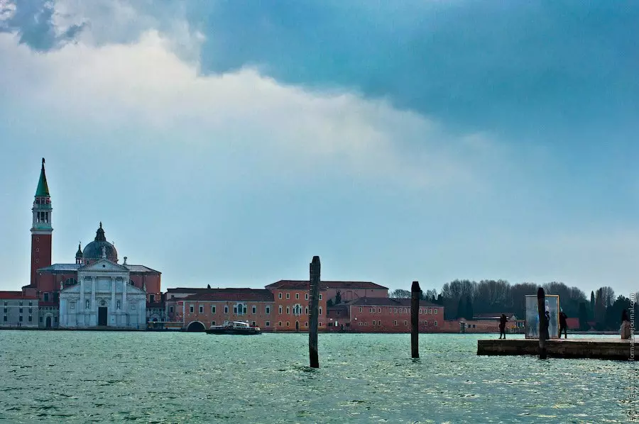 Typen Venetië door Grand Canal 1961_16