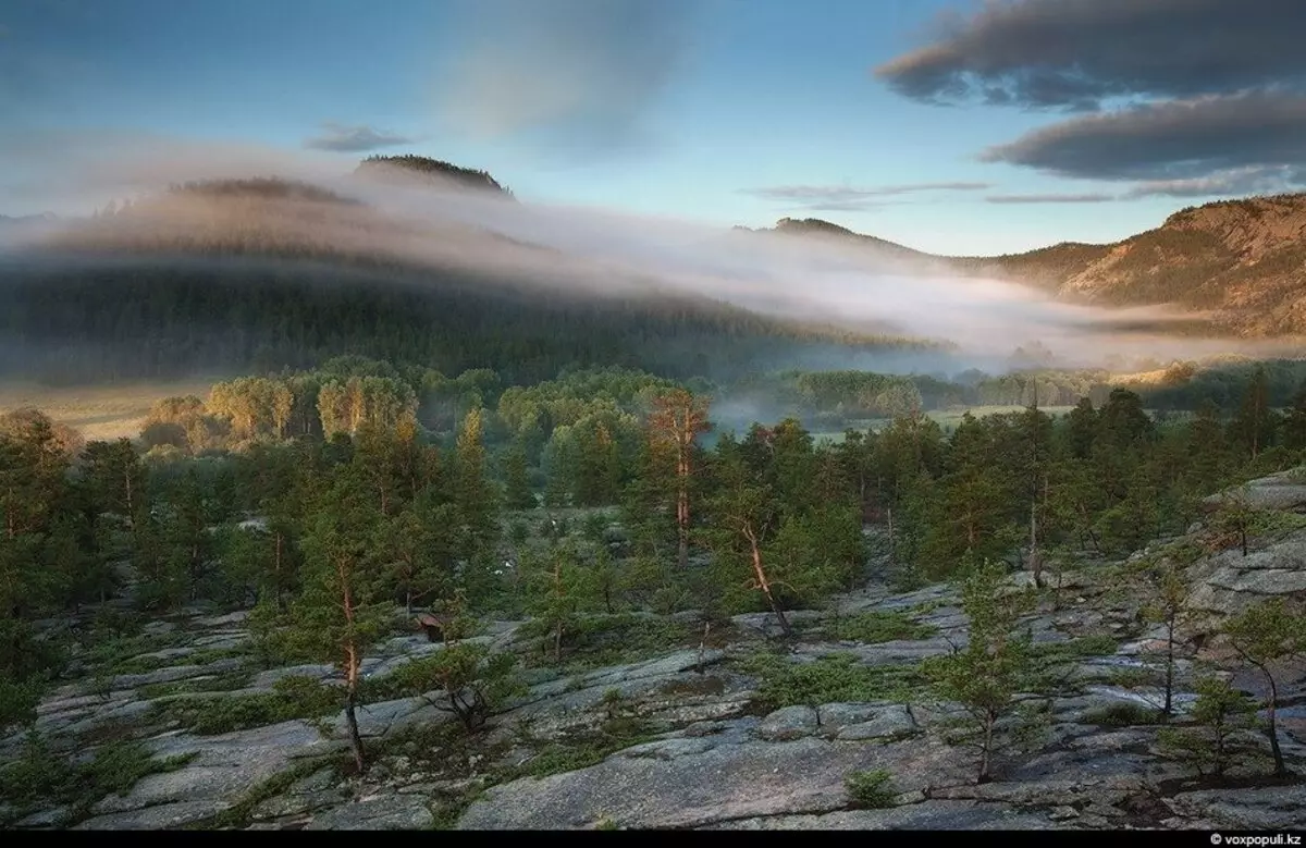 Landskap av Kazakstan