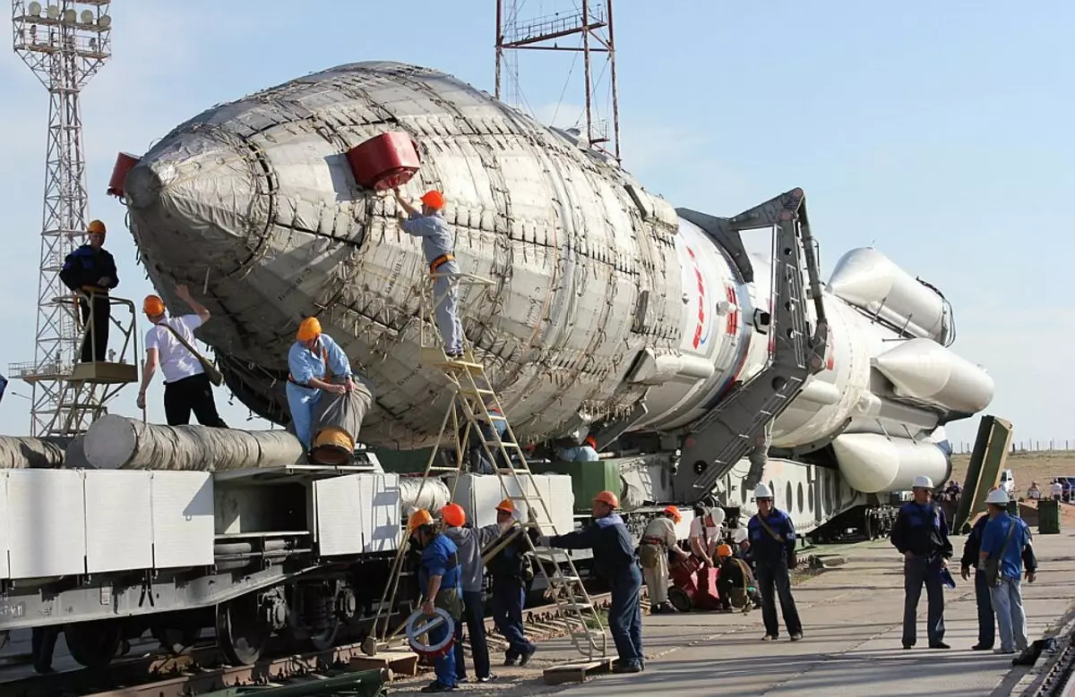 Baikonur cosmodrome.